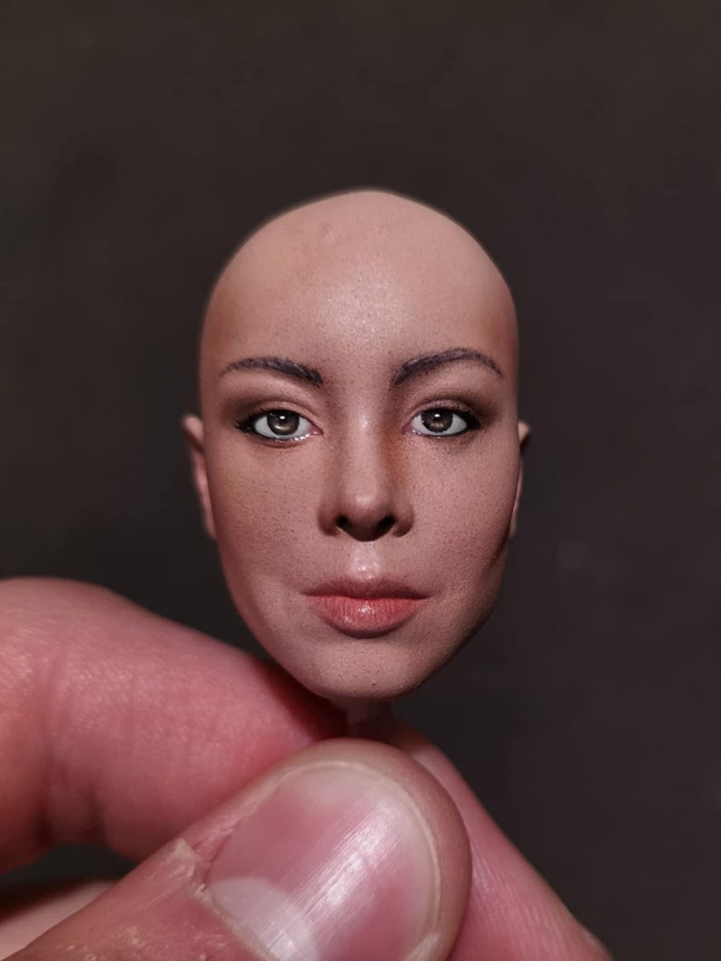 Head Sculpt Painting Service for 1/6th Scale - Etsy