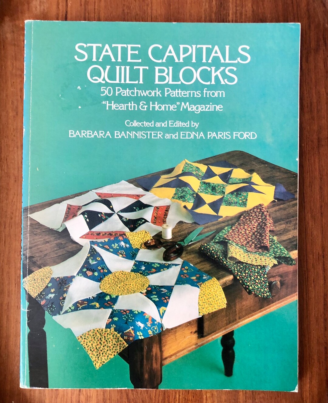 Vintage State Capitals Quilt Blocks Pattern Book - Etsy