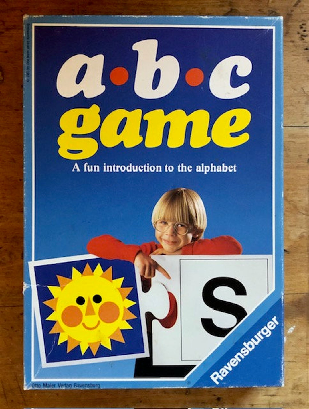 Vintage Ravensburger A B C Alphabet Game - Etsy