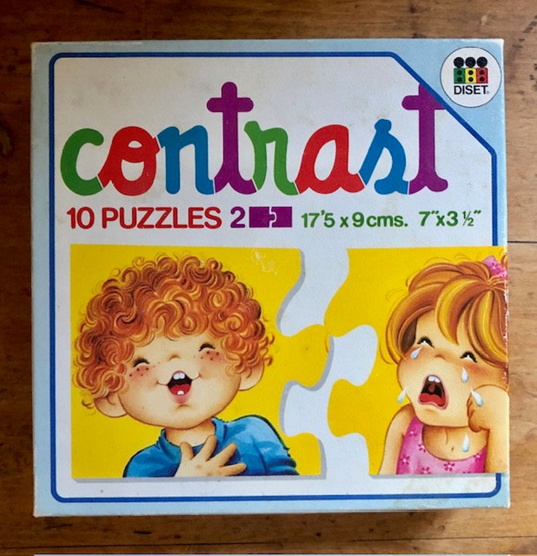 Vintage Diset Contrast Game - Etsy