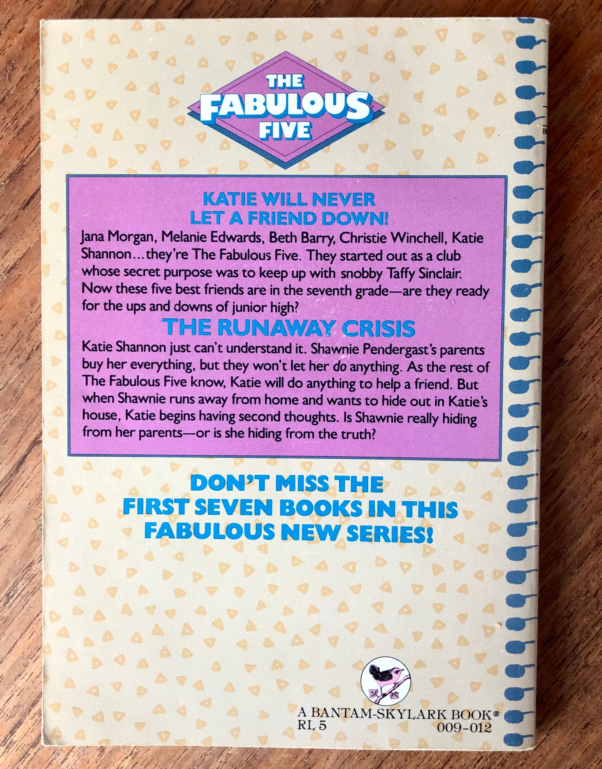 Vintage the Runaway Crisis a Taffy Sinclair Fabulous Five Number Eight ...