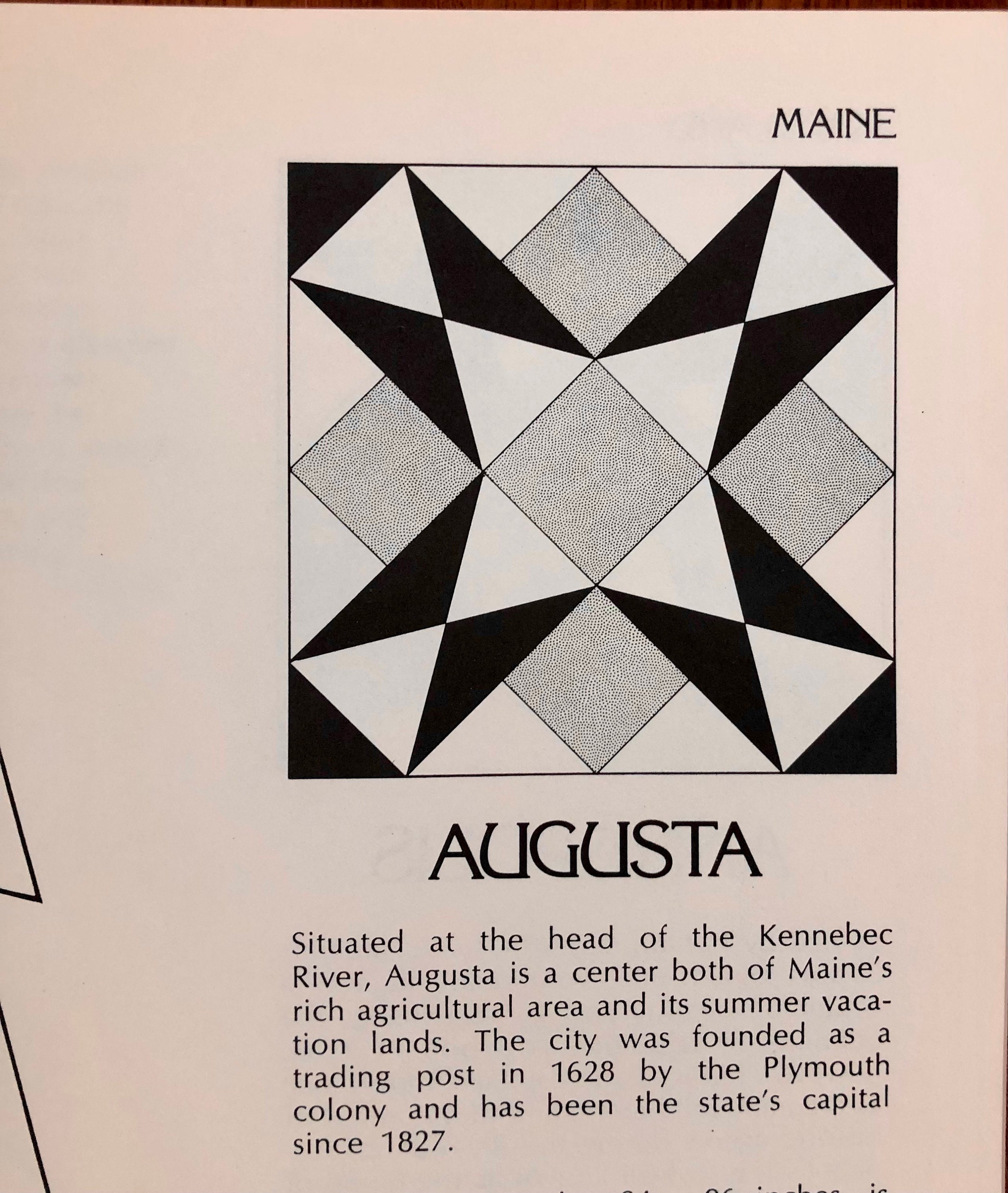 Vintage State Capitals Quilt Blocks Pattern Book - Etsy