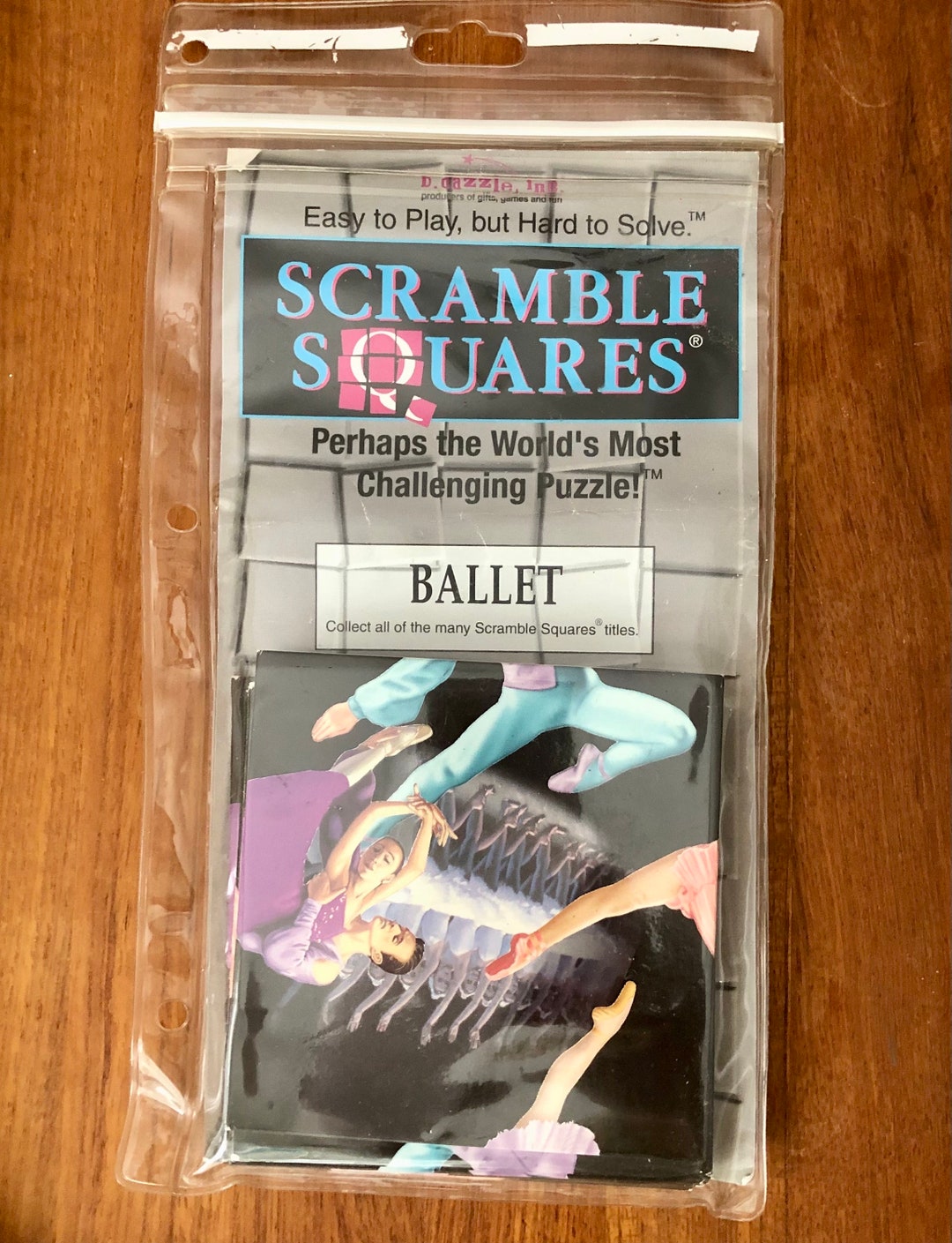 Vintage Ballet Scramble Squares Dance Dancing Puzzle - Etsy