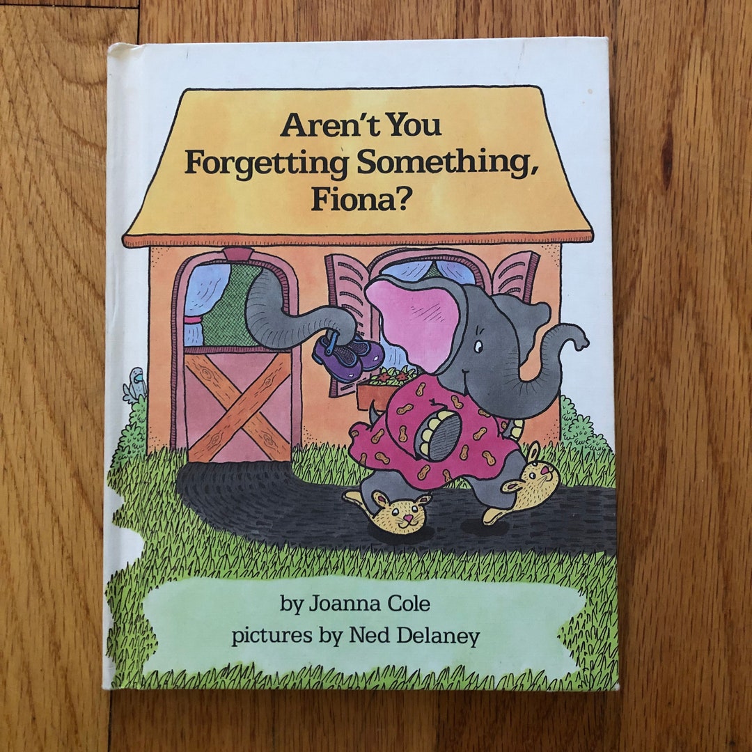 Vintage Aren’t You Forgetting Something Fiona Book - Etsy