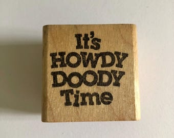 Vintage Howdy Doody Collectibles Bundle Autograph Photo, Replica Lunch ...