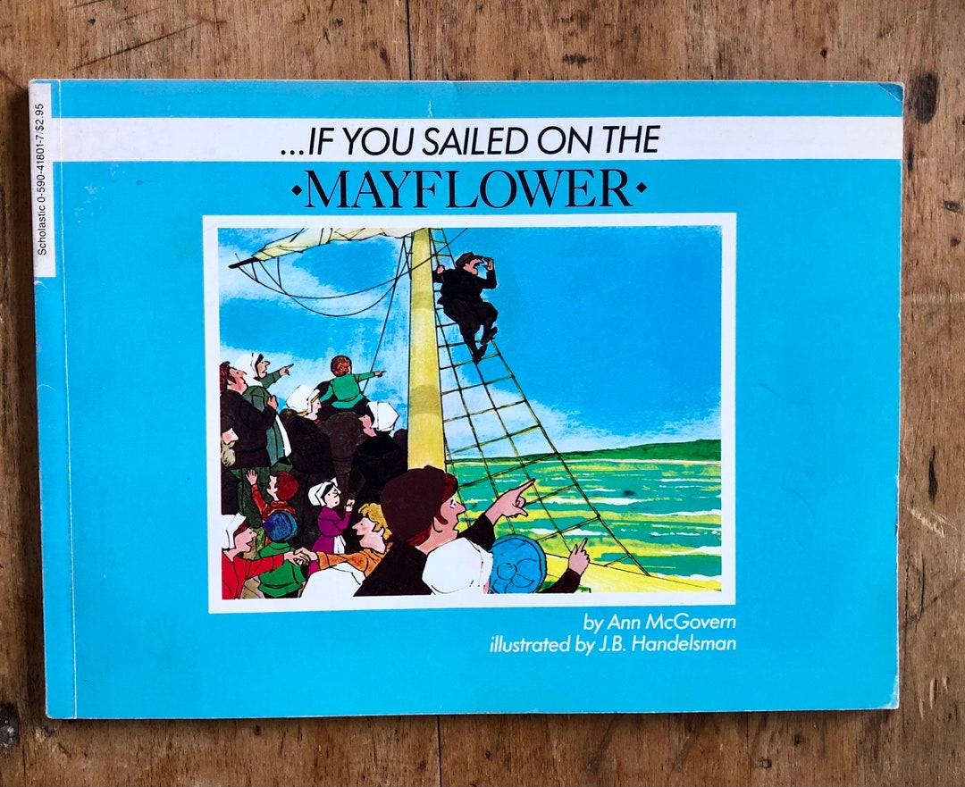 Vintage If You Sailed on the Mayflower Book - Etsy