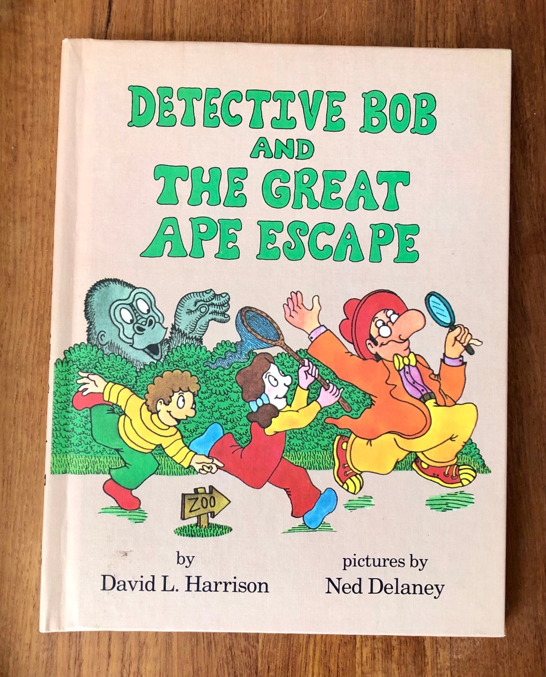 Vintage Detective Bob and the Great Ape Escape Book - Etsy