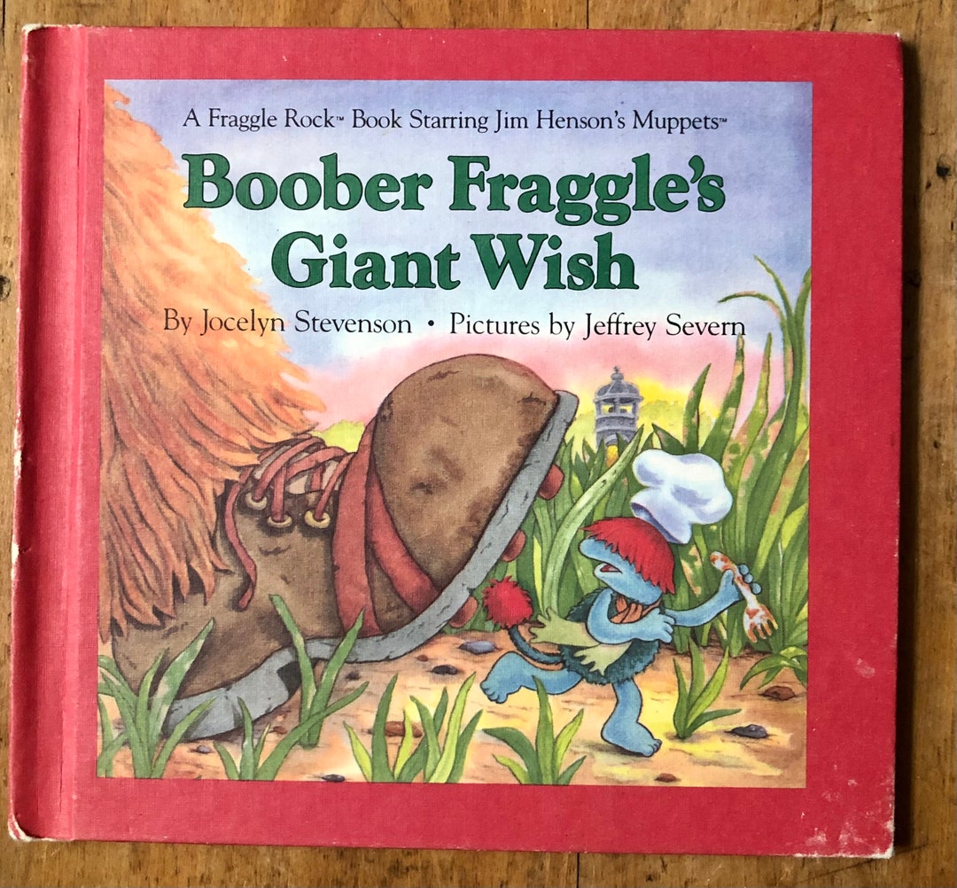 Vintage Boober Fraggle Giant Wish Book - Etsy
