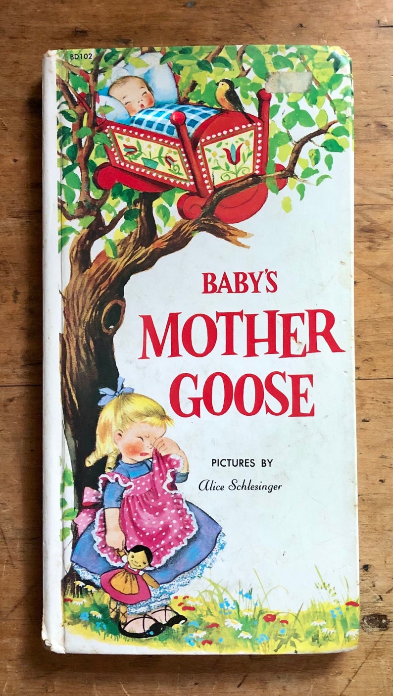 Vintage Baby’s Mother Goose Book - Etsy