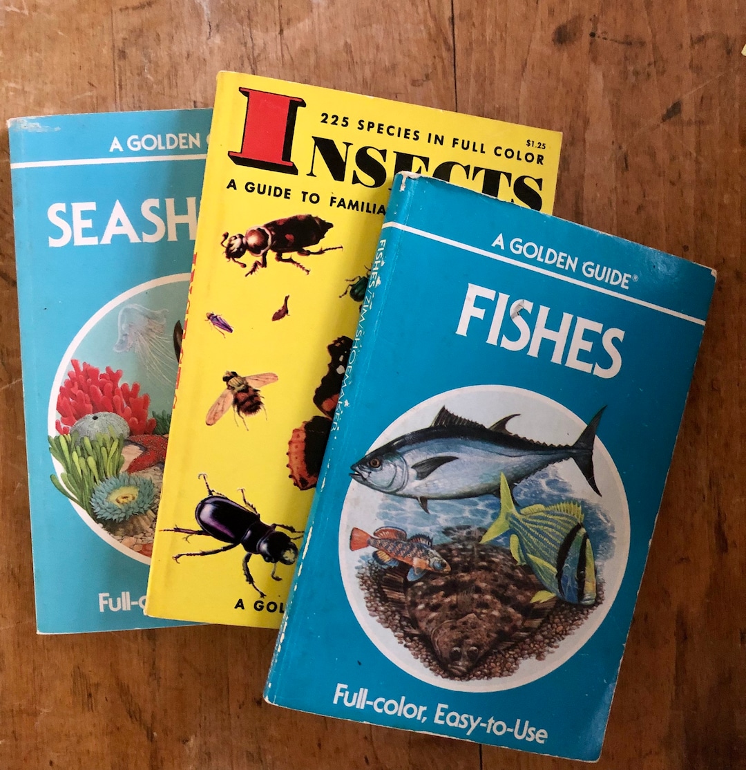 Vintage Golden Guide Books - Etsy