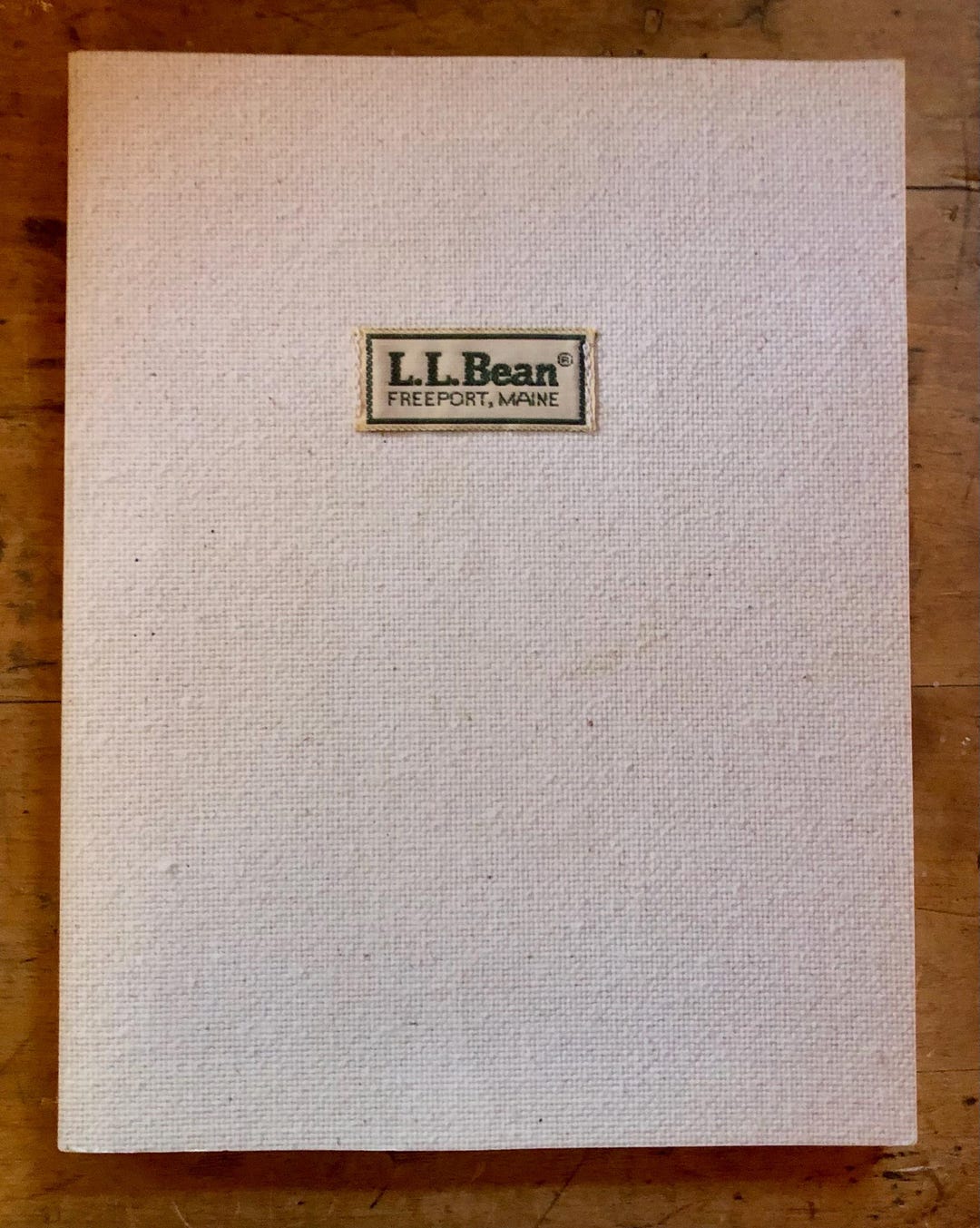 Vintage L.L. Bean Scrapbook History Biography - Etsy