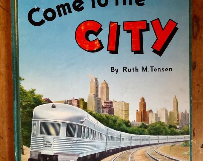 Vintage Come to the City Book Ruth Tensen - Etsy