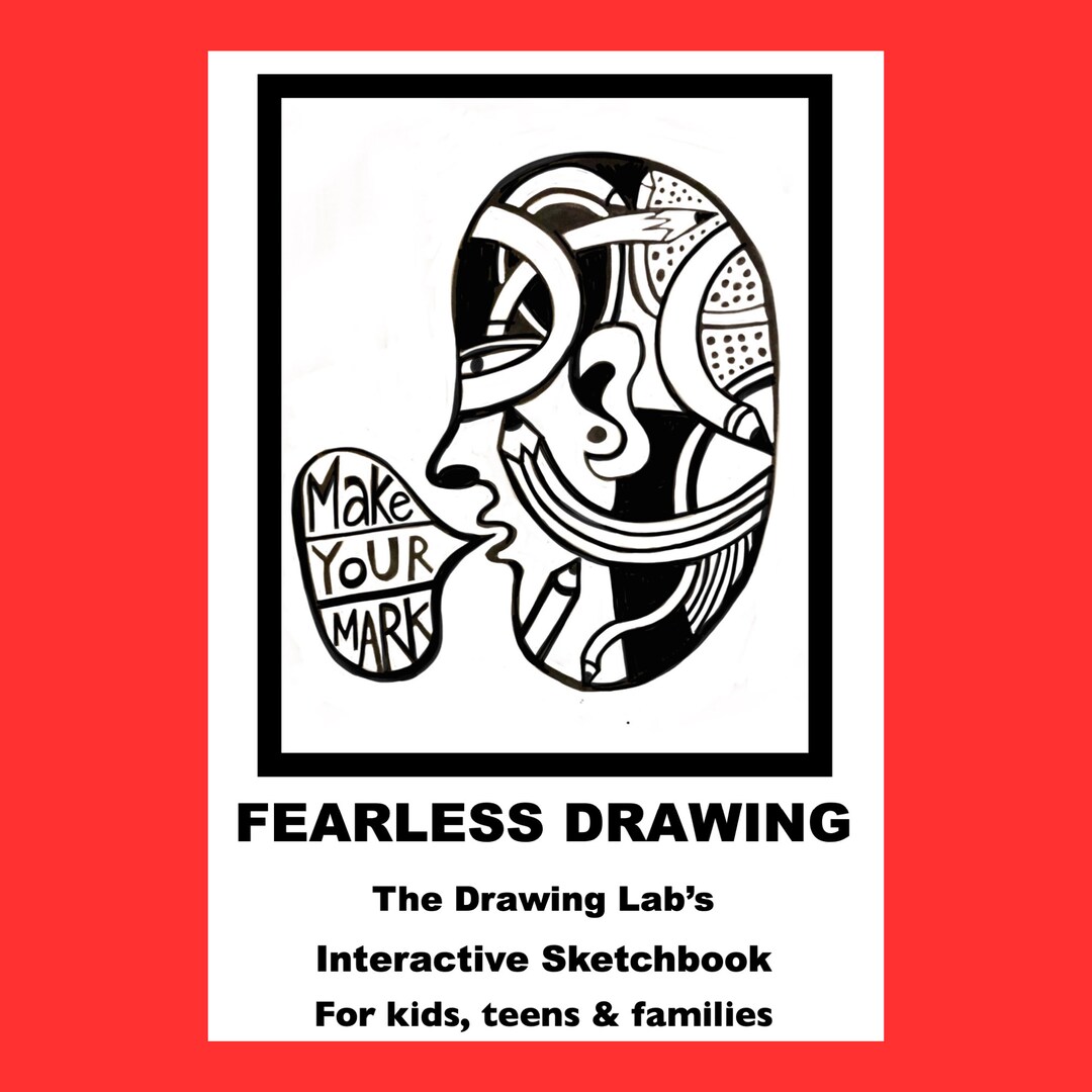 Fearless Drawing Interactive Sketchbook PDF for Kids, Tweens & Teens - Etsy