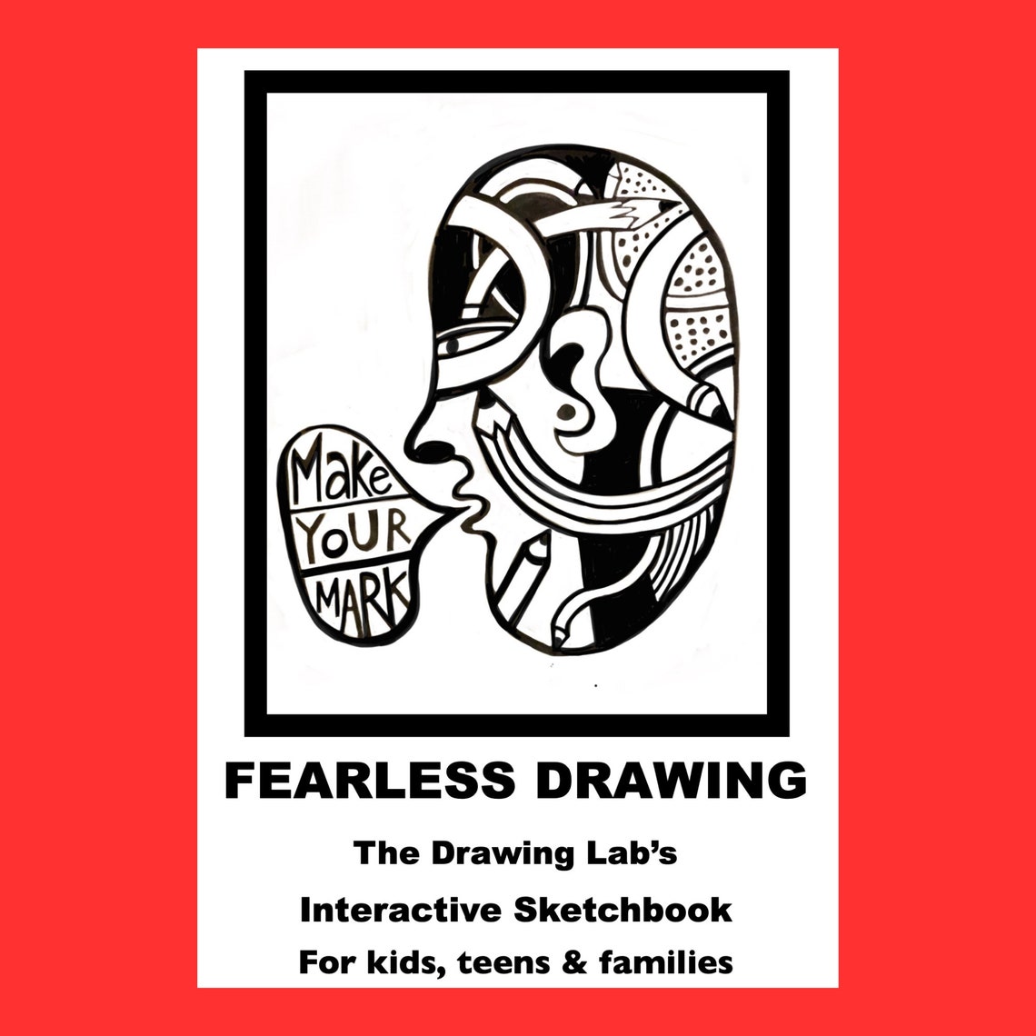 Fearless Drawing Interactive Sketchbook PDF for Kids Tweens & - Etsy