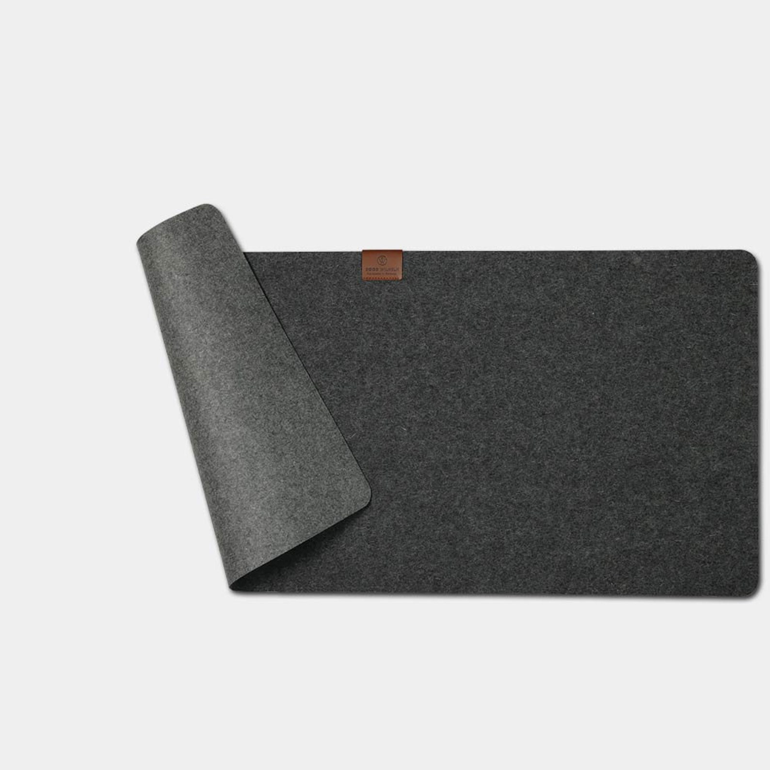 100% Wool Felt Desk Mat, Eco-friendly Felt Desk Pad With Cable Holder ...