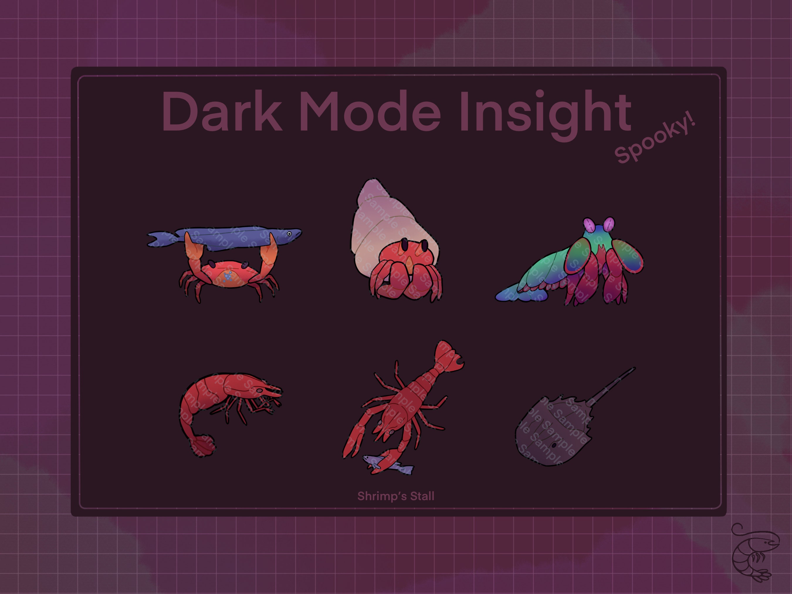 Crustacean Emotes (6) | Emote Pack | Animal Emote | Cartoon | Discord ...