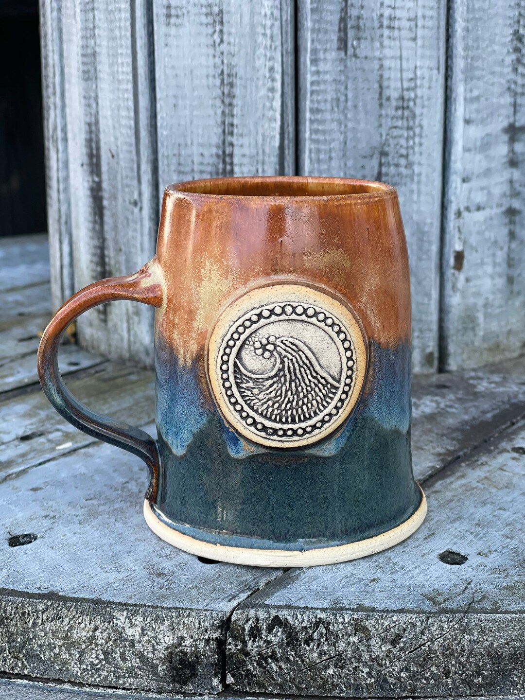 Storm Surf Inspired Coffee Mug - Etsy