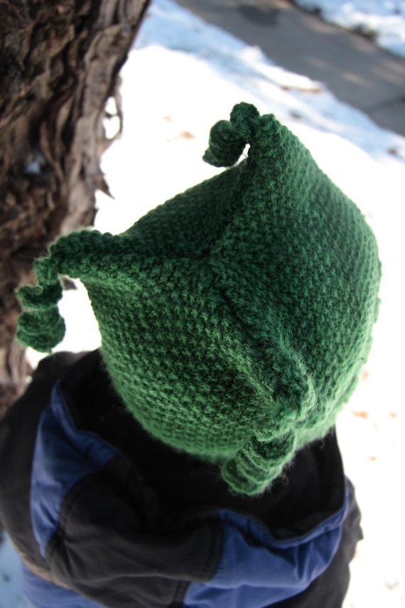 Knit Hat Pattern for Kids Jester Hat Digital Download | Etsy