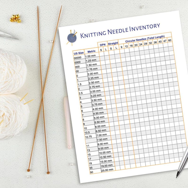 Knitting Organizer - Etsy