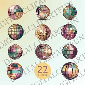 Disco Ball PNG, Clip Art PNG, Mirrorball, New Years Eve PNG, Clipart ...
