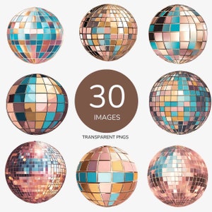 Disco Ball SVG, Disco Ball Clipart Image, Disco Ball Bundle, Cute ...