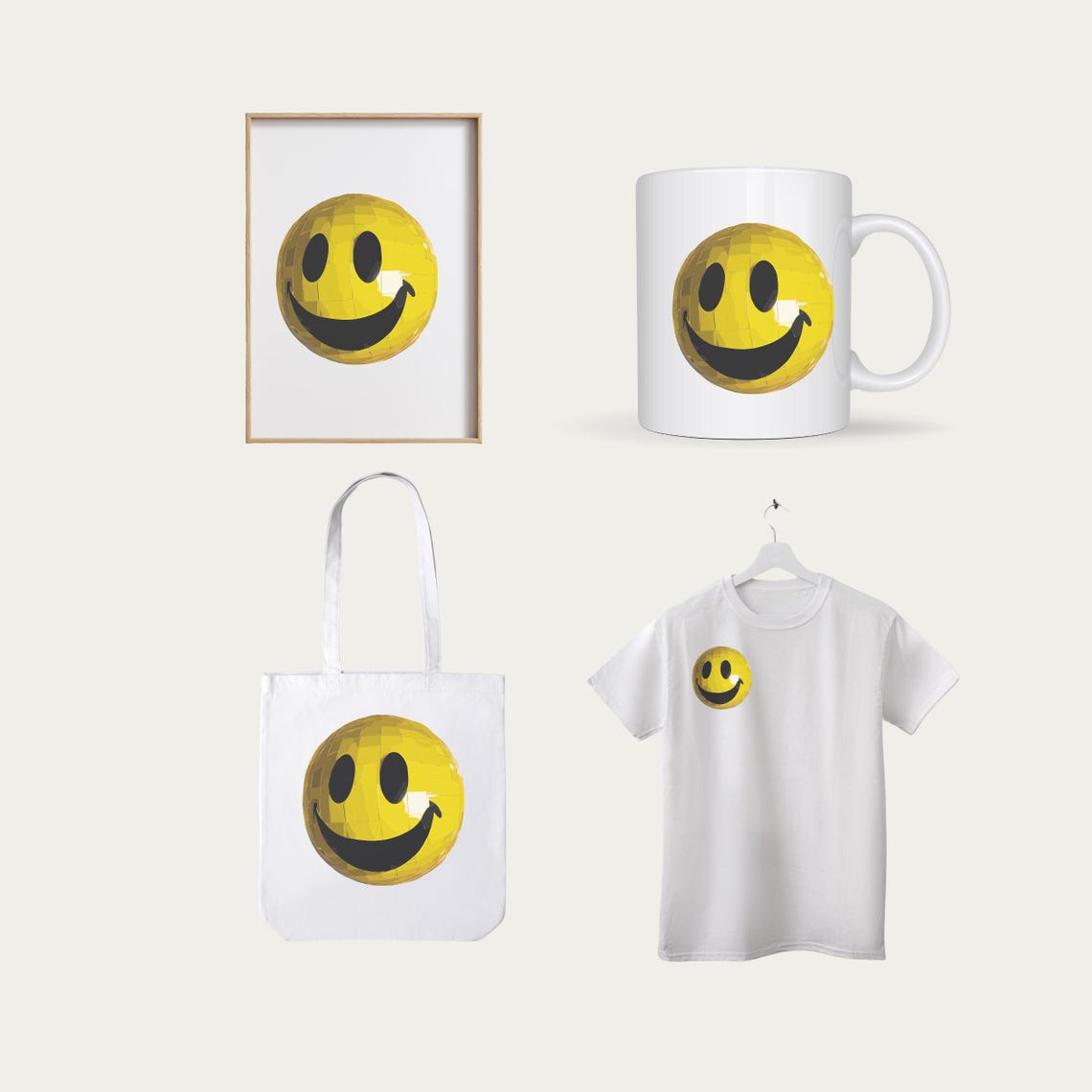 Smiley Clipart Image, Smile Face SVG, Commercial Use Clipart, Smiley ...
