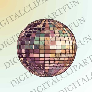 Disco Ball PNG, Clip Art PNG, Mirrorball, New Years Eve PNG, Clipart ...