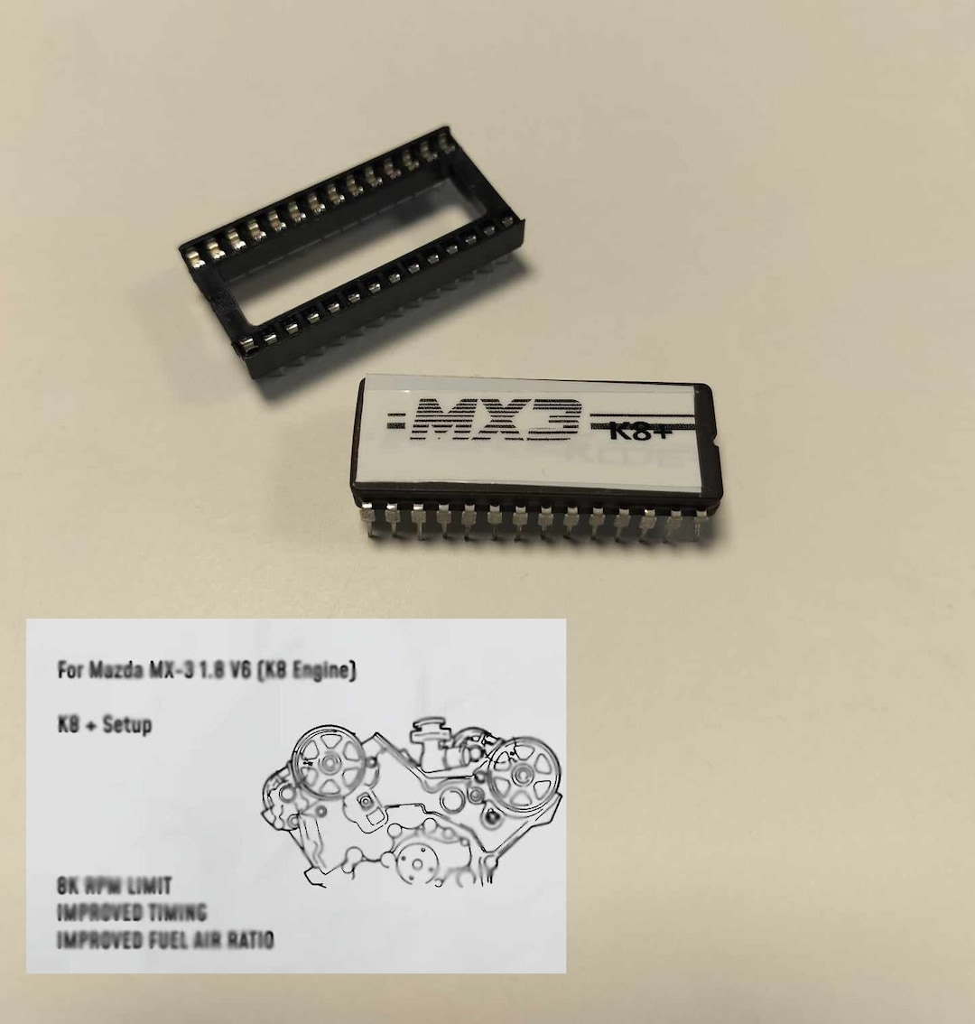 Mazda MX-3 K8 / K8ZE V6 Ecu Pcm Chip Tune - Etsy
