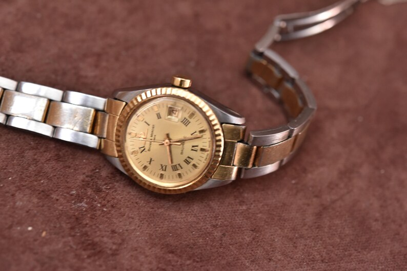 Vintage Serviced Baume & Mercier 1215 Automatic Watch, Baumatic 760 ...