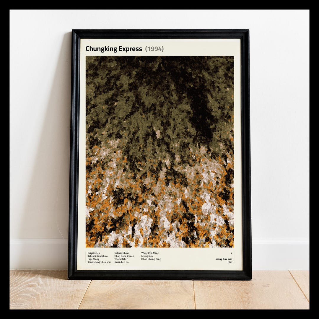 Chungking Express 1994 Art Print | Shifting Pixel Movie Poster ...