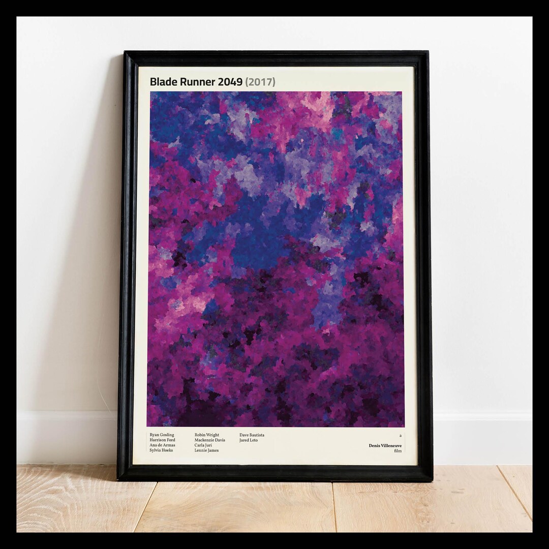 Blade Runner 2049 Art Print | Shifting Pixel Movie Poster ...