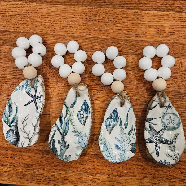 Oyster Napkin Rings - Etsy