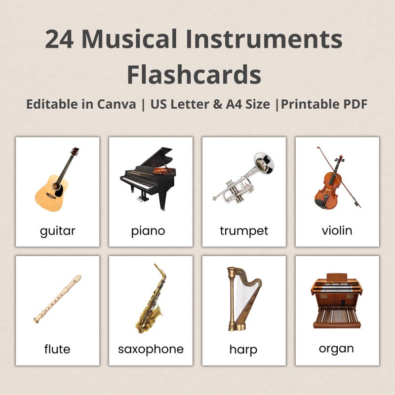 Musical Instruments' - Etsy