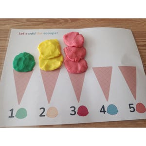 Play Dough Mat, Busy Book, Faces for Emotion, Playdough Activity, Kids ...
