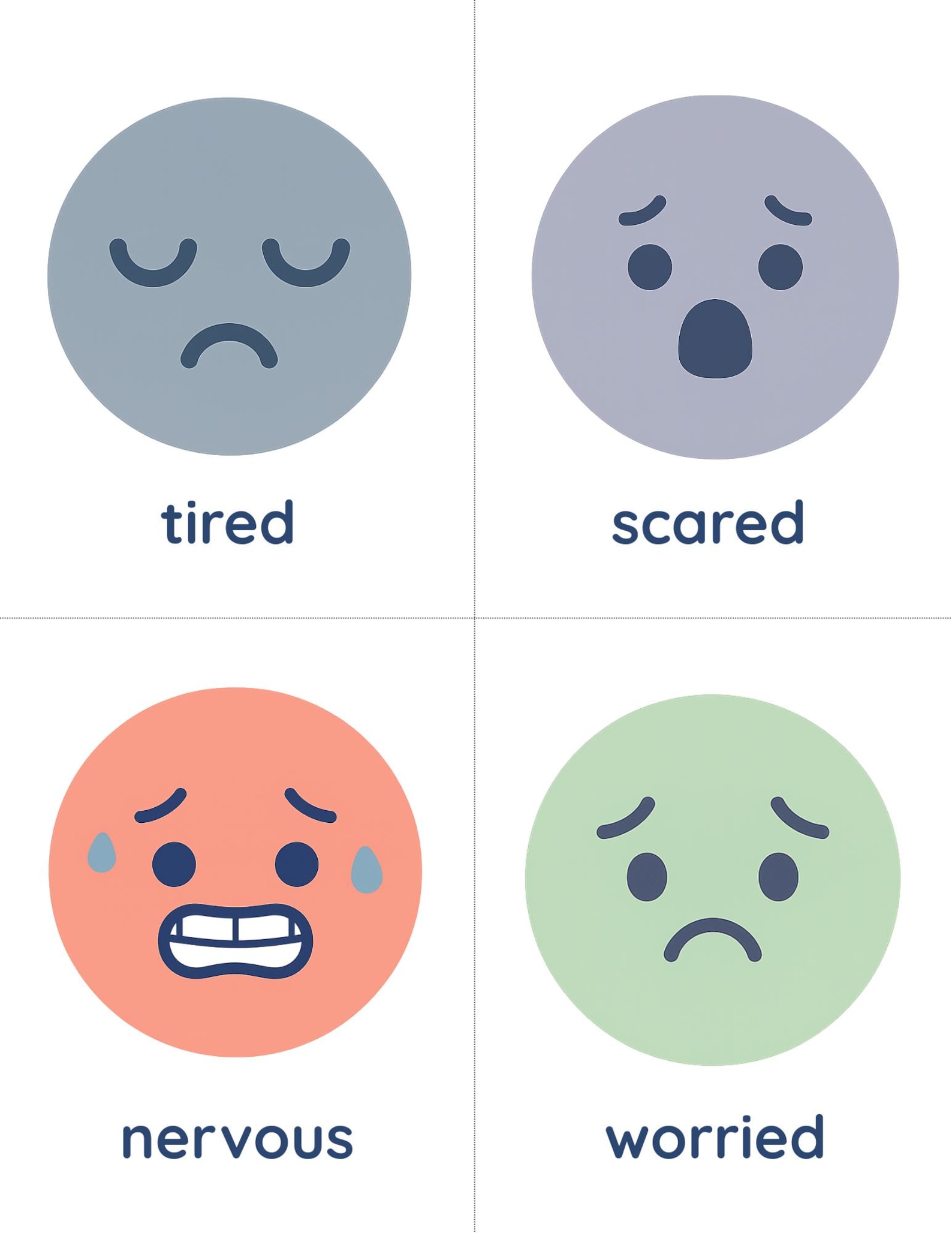 Bundle Emotion Faces for Kids – Editable in Canva - Coloring Pages ...