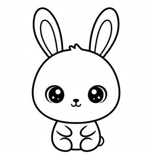 Small Cartoon Animal, Coloring Pages for Kids, Instant Download - Etsy