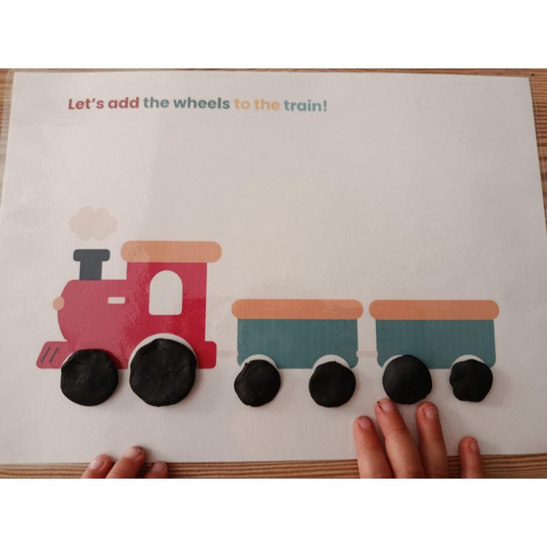 Play Dough Mat, Busy Book, Faces for Emotion, Playdough Activity, Kids ...