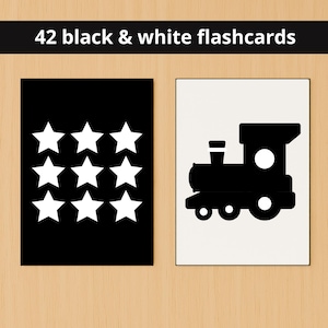 Baby Sensory Flashcards: High Contrast Visual Stimulation, High ...