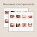 Body Parts Flashcards: Montessori Learning, Printable, Digital, Instant ...