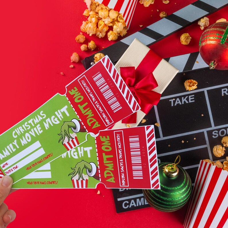 Grinch Christmas Movie Night Tickets: Family Holiday Fun (digital ...