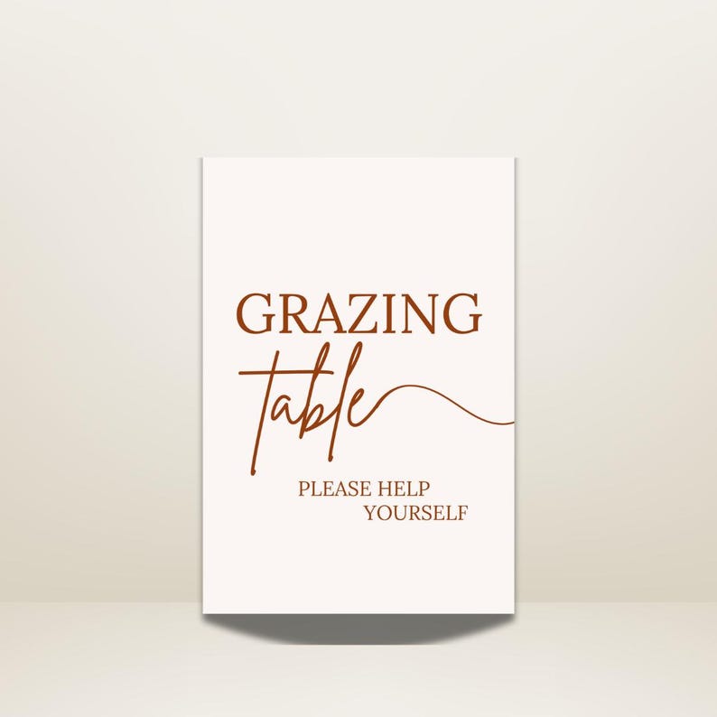 Grazing Table Sign, Rustic Sign, Wedding Sign, Grazing Table ...
