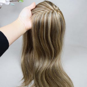 Breathable Mesh Integration Hair System Silk Top Fishnet Integrated ...