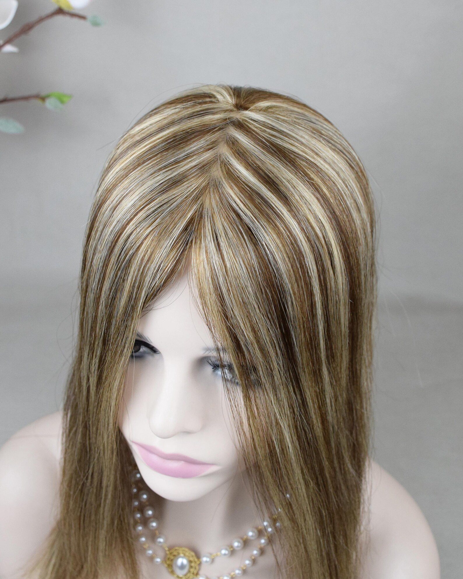 Breathable Mesh Integration Hair System Silk Top Fishnet Integrated ...