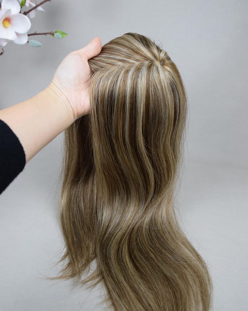 Breathable Mesh Integration Hair System Silk Top Fishnet Integrated ...
