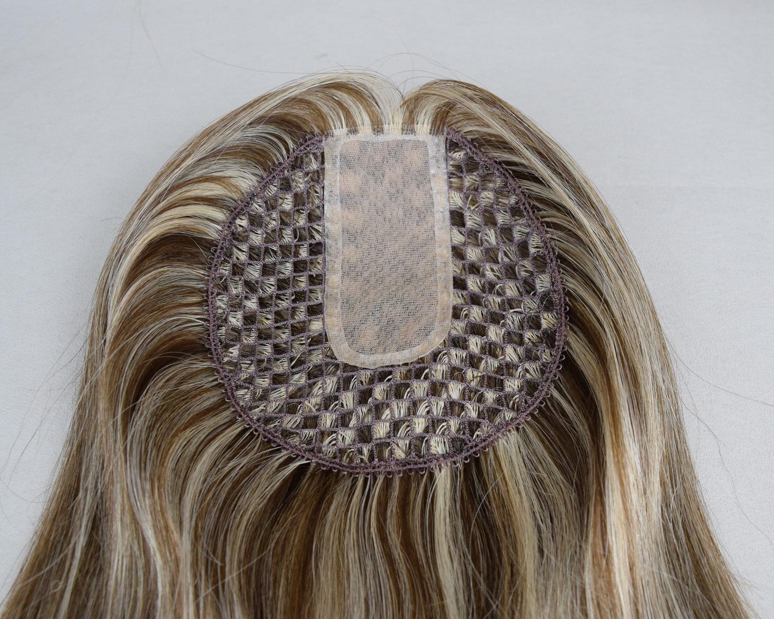 Breathable Mesh Integration Hair System Silk Top Fishnet Integrated ...