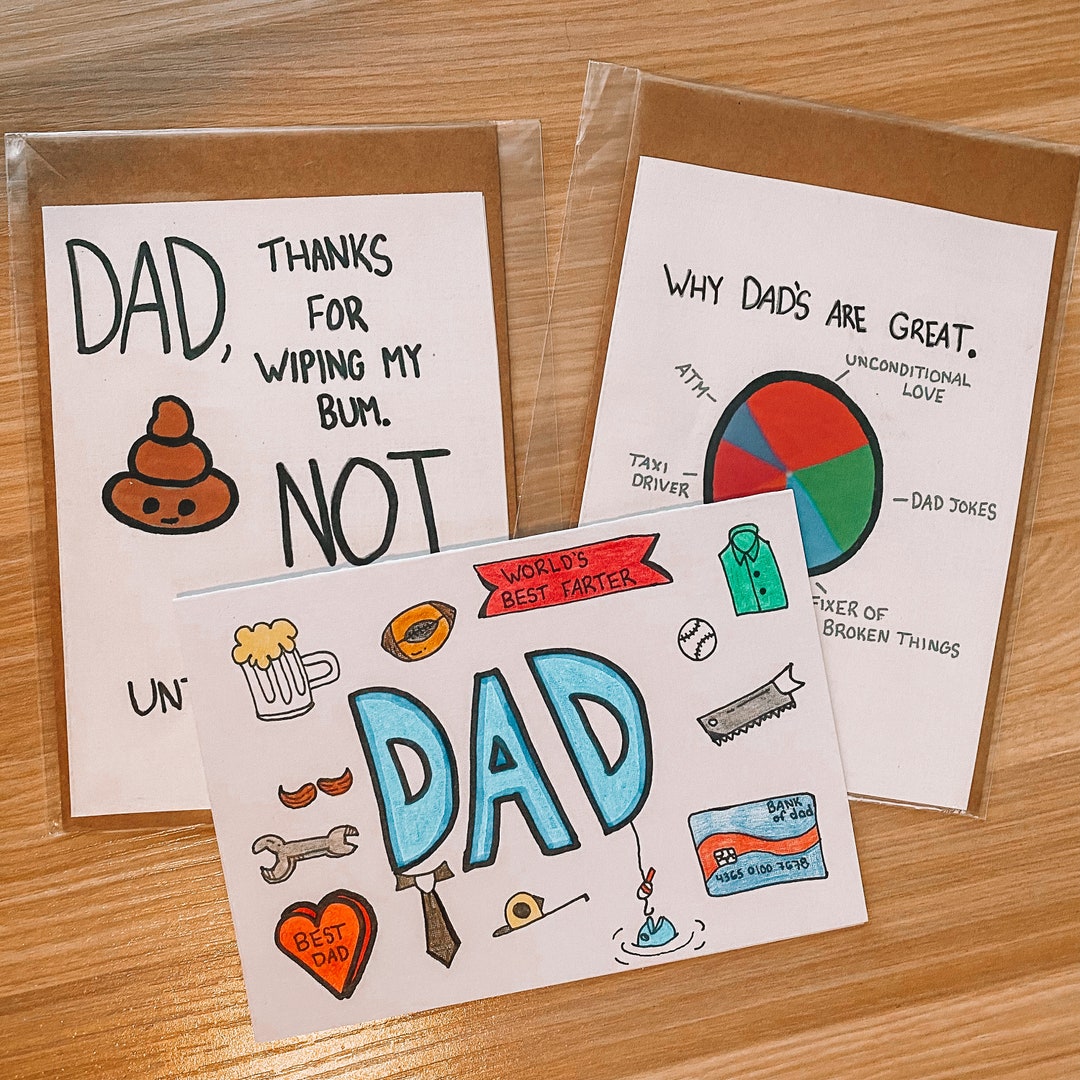 Fathers Day Cards - Etsy