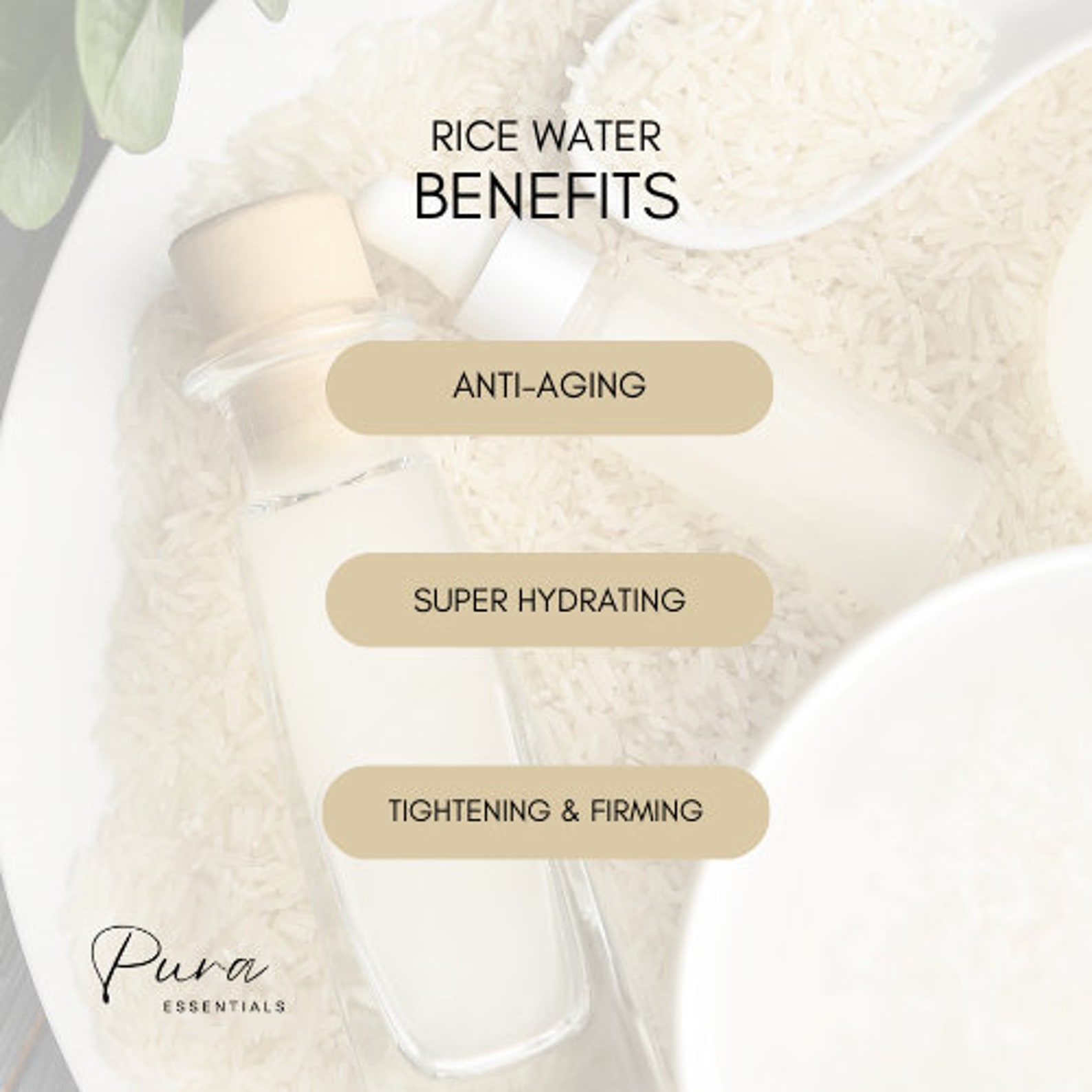 Hydrating Rice Water Face Spray: Natural Skincare for Radiant ...