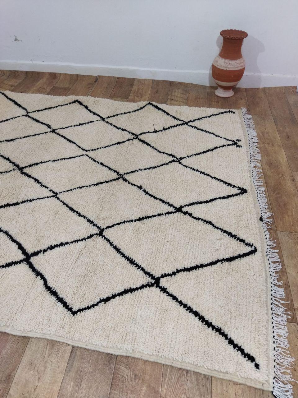 A Moroccan Handmade Traditional Carpet - Etsy