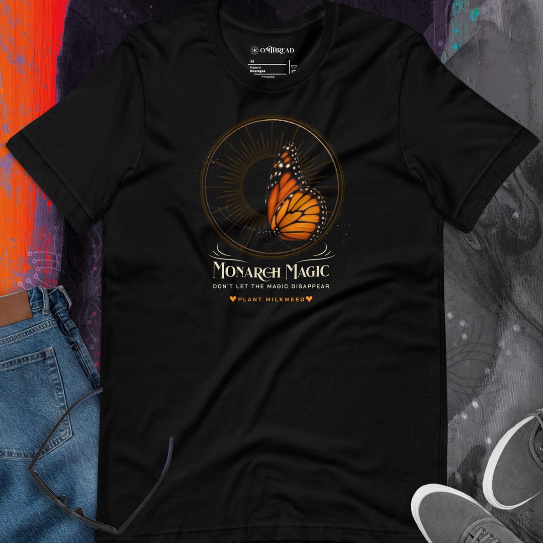Monarch Magic Butterfly Conservation Shirt - Etsy