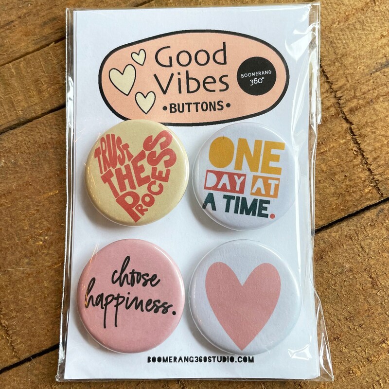 Pinback Button Set - Etsy